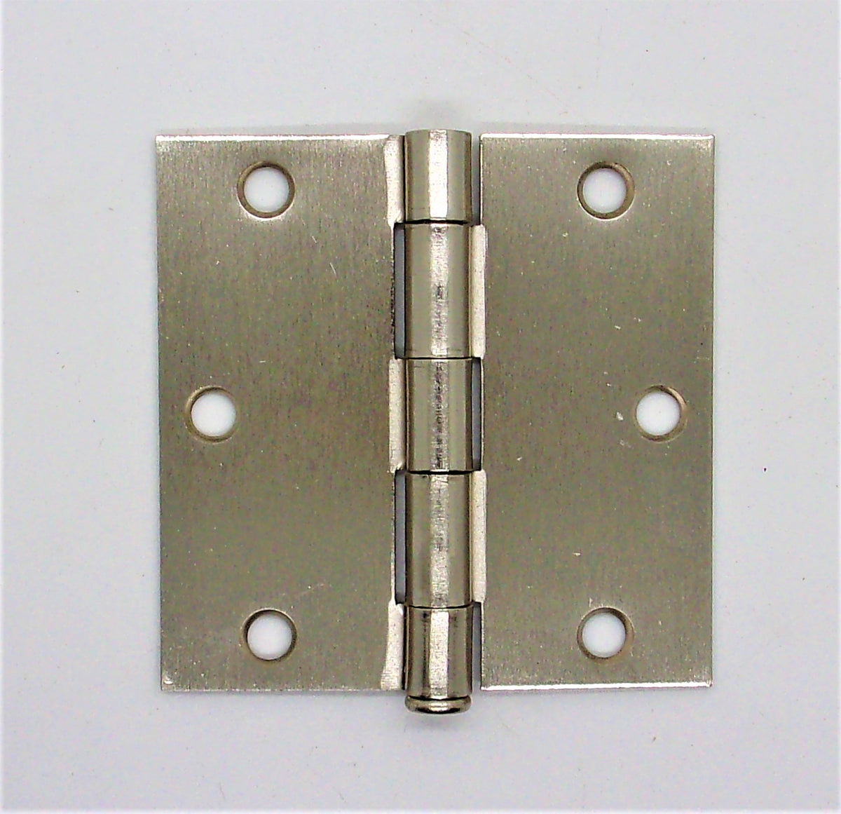 3-1/2 in. Satin Nickel Square Radius Door Hinge #HG35ISQ15 – So-Lo Hardware