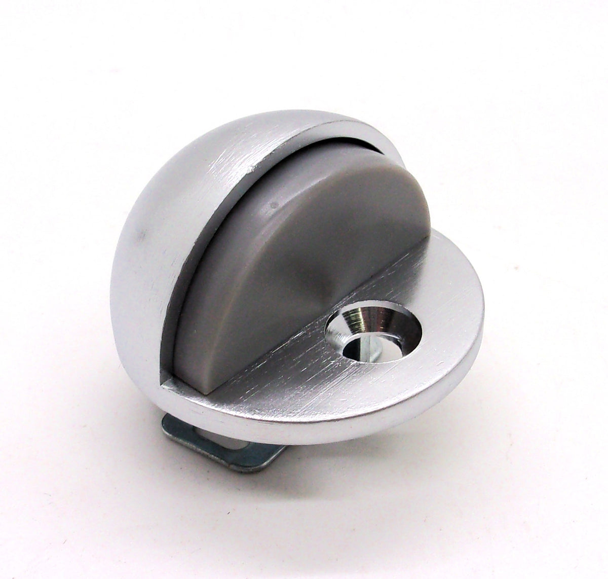 PHG - Dome door stop - low profile, in Satin Nickel – So-Lo Hardware